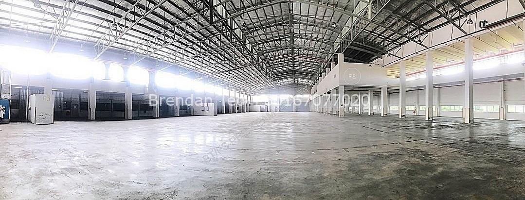 Johor Bahru, Tampoi Detached Factory with High Power Supply and Natural ...